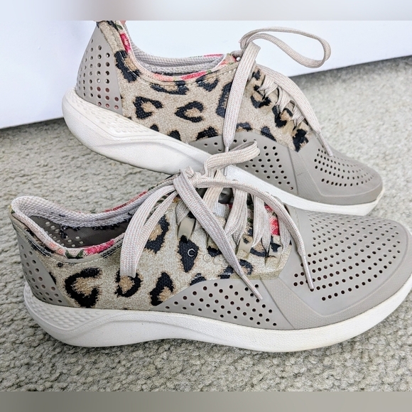 CROCS | Shoes | Limited Edition Rare Crocs Literide Pacers Floral ...